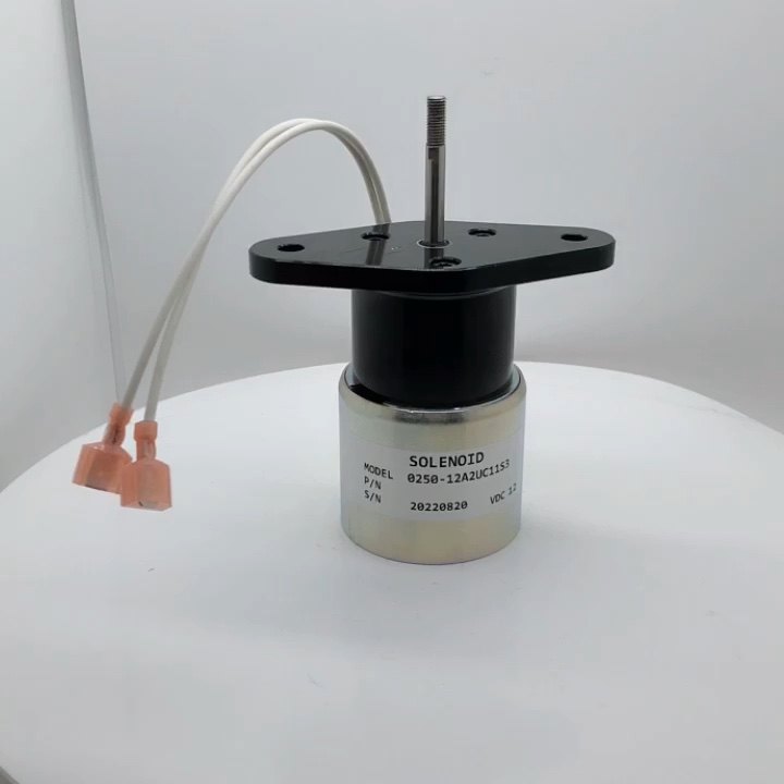 Diesel Generator Parts 0306-5465 Engine Stop Solenoid Valve 12v ...