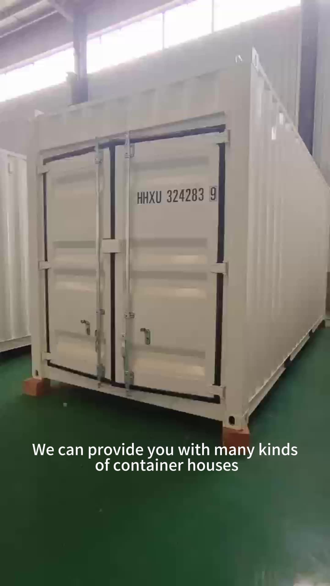 20ft 40ft High Cube Prefab Collapsible Steel Shipping Container Used ...