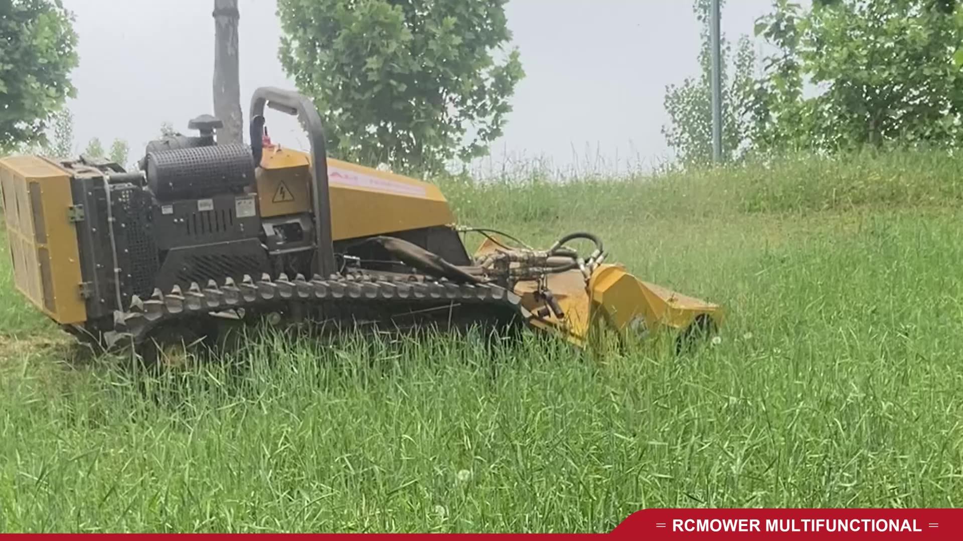 Customized Remote Control Forestry Mulcher Super Fully Hydraulic Atv ...