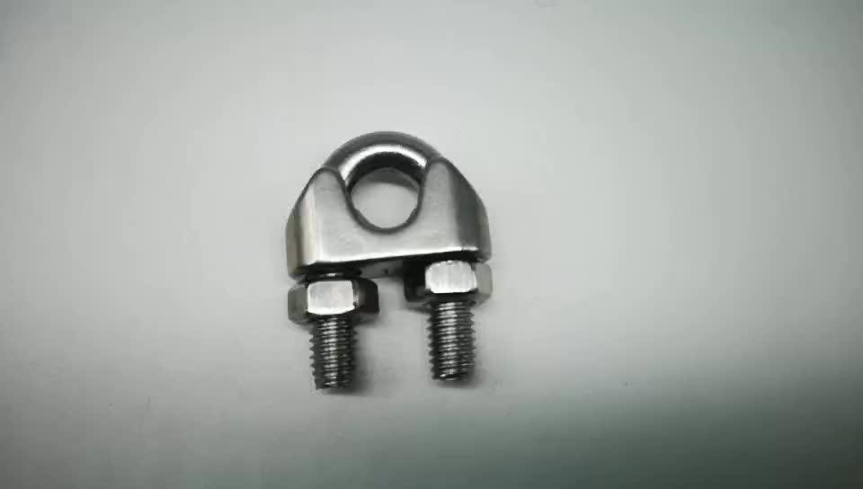 Stainless Steel Wire Rope Clamp Wire Rope Clip 304and201 Clamp Wire ...
