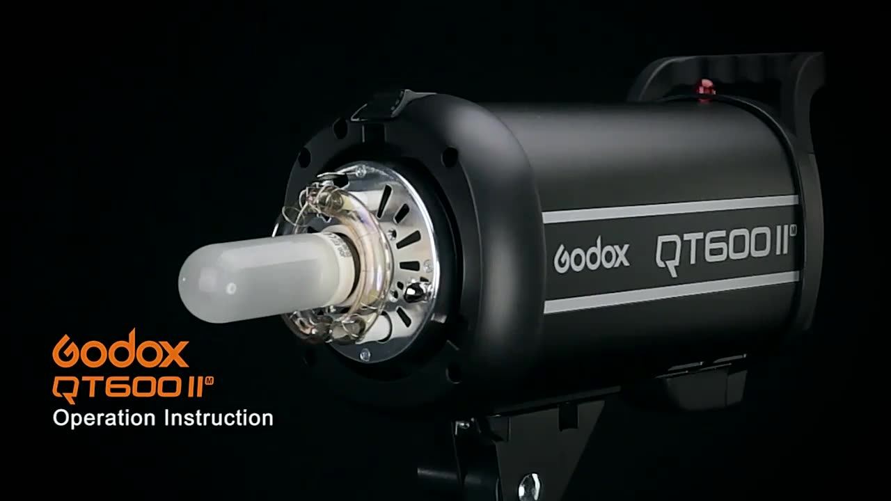 Godox Qt600ii Qt600 Ii 600ws Gn76 1/8000s High Speed Sync Flash Strobe ...