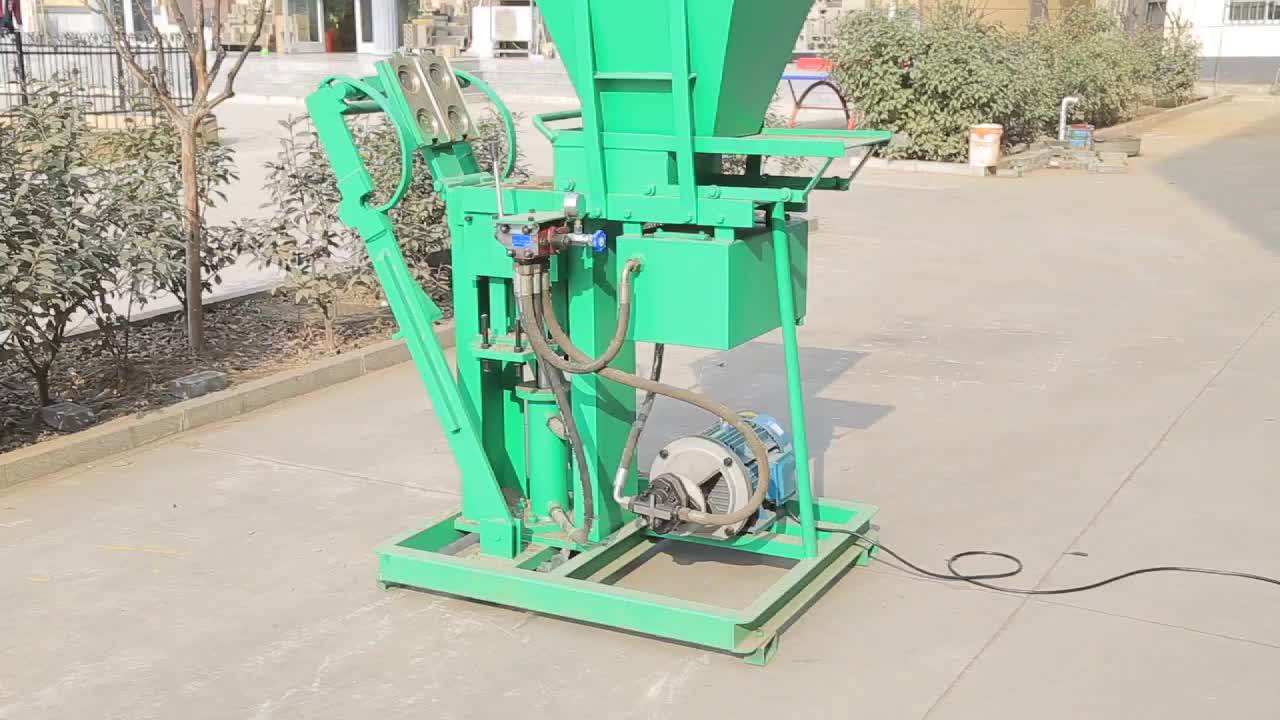 Hydraulic Press Makiga Eco Brava 2-25 Clay Stabilized Soil Earth ...