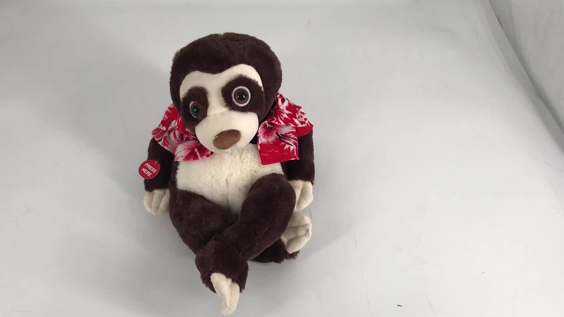 Factory Supply Plush Stuffed Animals Interactive Singing And Shaking ...