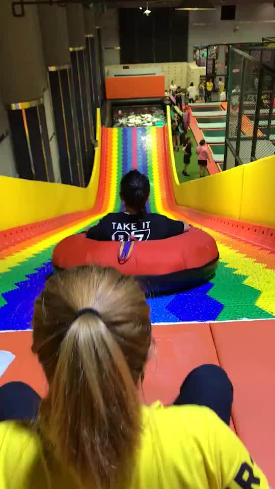 Tube Slide Kids Indoor Playgrounds Play Area Big Castle For Europe ...