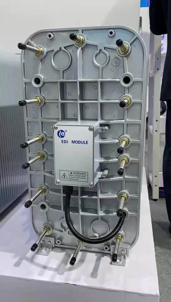 Electrolysis Equipment 4t Ultra-pure Water Making System Continuous ...