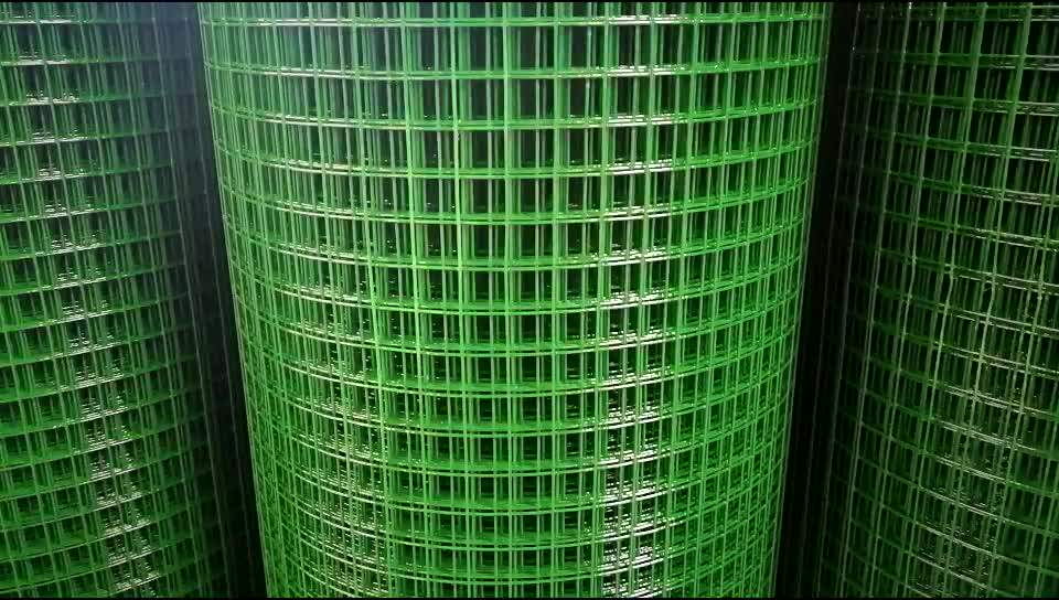12mm*12mm 48inch Pvc Coated Welded Wire Mesh Used In Bird/ Rabbit ...