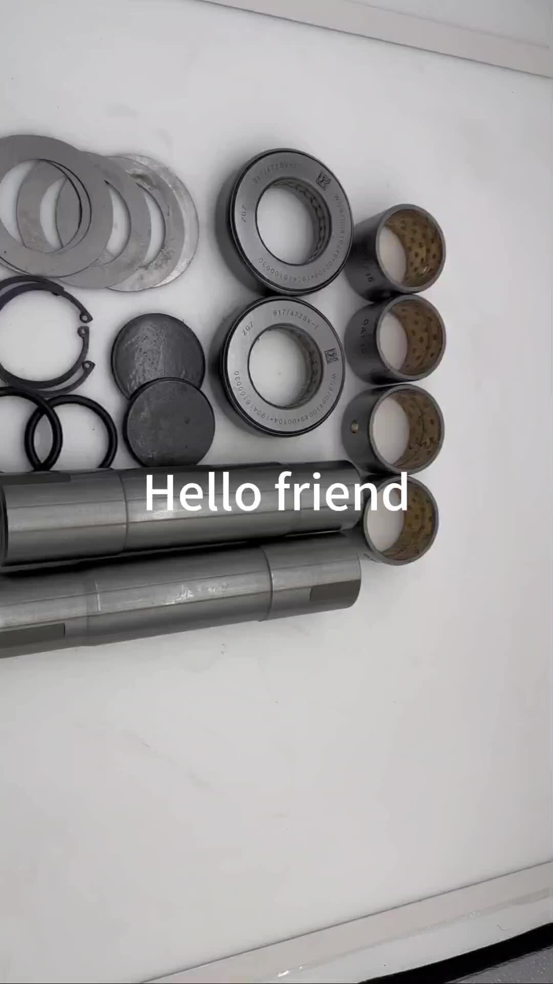 Howo Dump Truck Repair Kit Main Pin Steering Knuckle Wg4005416501 ...