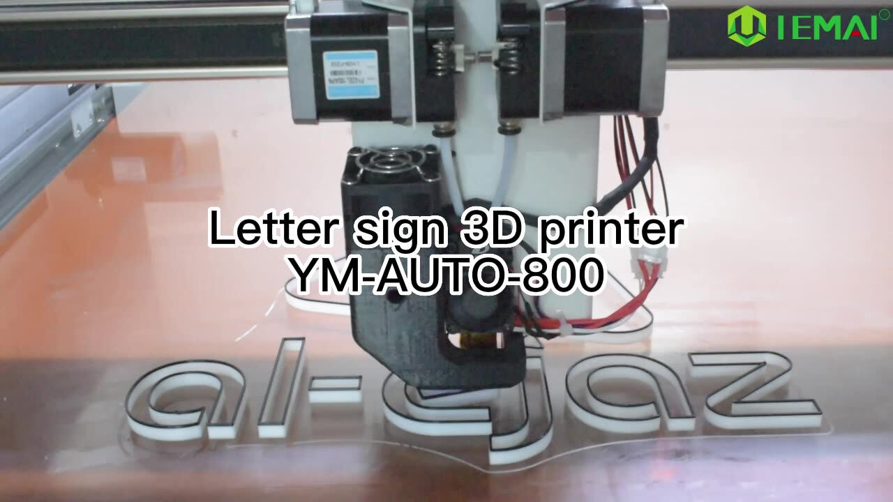 800*800*100mm Letter Sign 3d Printer,Fully Closed Durable Metal Frame ...