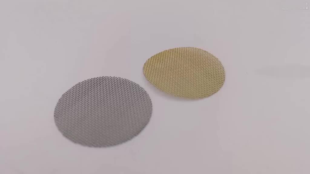 10mm 30mm Round Stainless Steel Smoking Pipe Mesh Filter Smoking ...