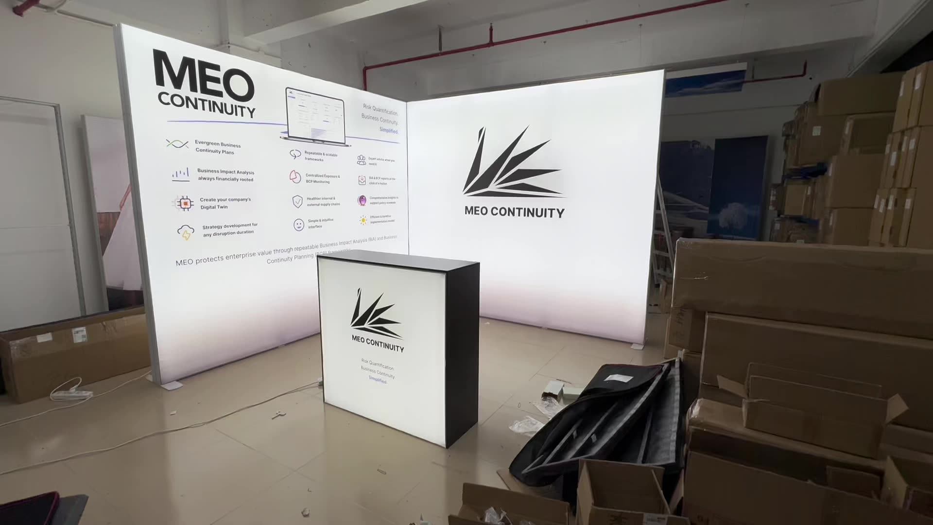 Folding Easy Set Up Reusable Custom Advertising Display Tension Fabric ...