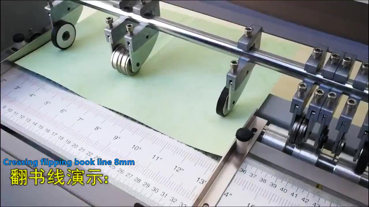 Multi-function Paper Creasing Machine Electric Paper Cutting Machine H ...