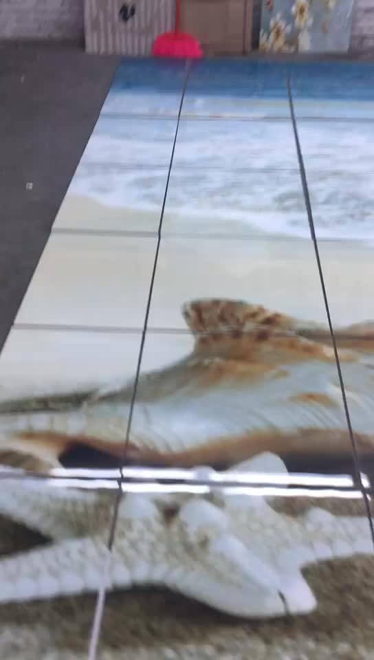 Blue Beautiful Seaworld 3d Tiles,3d Decortaion Porcelain Tiles,For ...