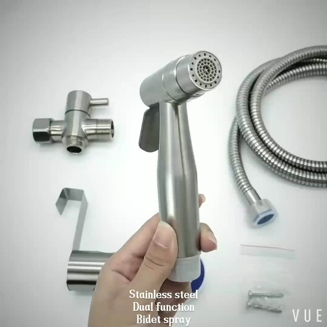 High Quality Complete Muslim Shower 2way Shattaf Stainless Steel Toilet ...