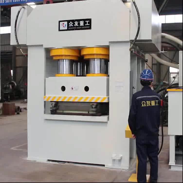 2500 Ton Steel Door Skin Hydraulic Press Machine - Buy Frame Hydrualic ...