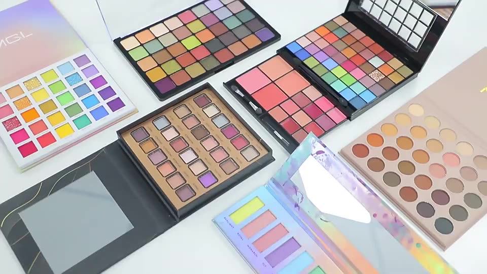 Wholesale Oem Private Logo 4 Colors Neutral Pressed Highlighter Powder ...