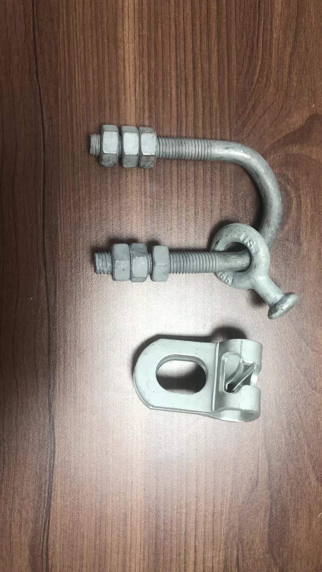 Hot Dip Galvanized U Bolt Nut Stainless Steel Clevis Customizable Oem ...