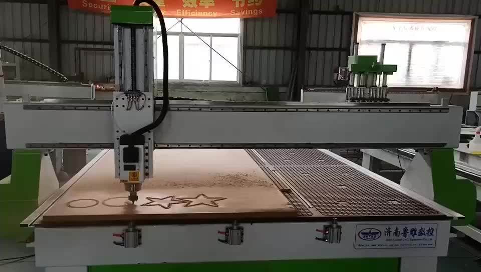 Ukuran Besar Kayu Cnc Router Mesin 6kw Motor Spindle Nk105 Sistem Vakum ...