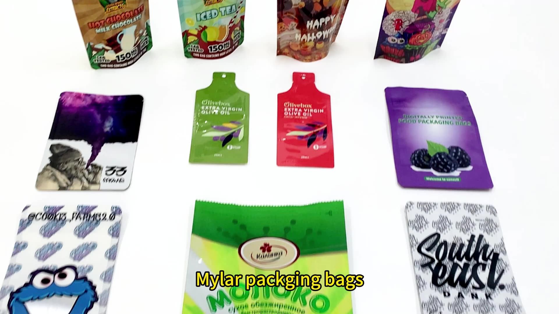 Resealable Ziplock Small Business Sealable Plastic Bag Black ...