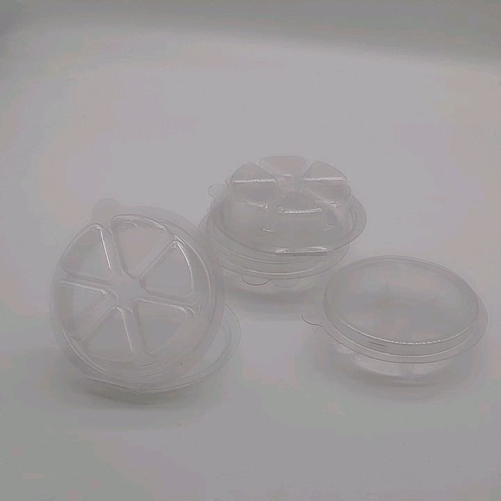 Circle Wax Melts Packaging Round Blister Pack Plastic Wax Melt ...
