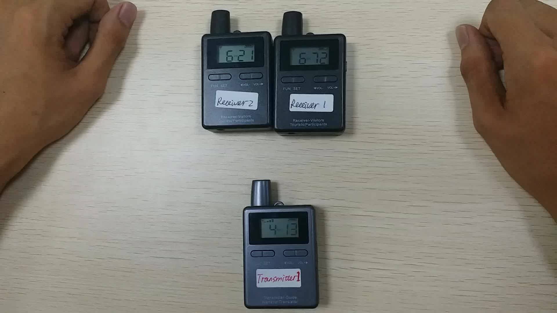 Best Seller Wireless Audio Tour Guide System With Usa Chips - Buy ...