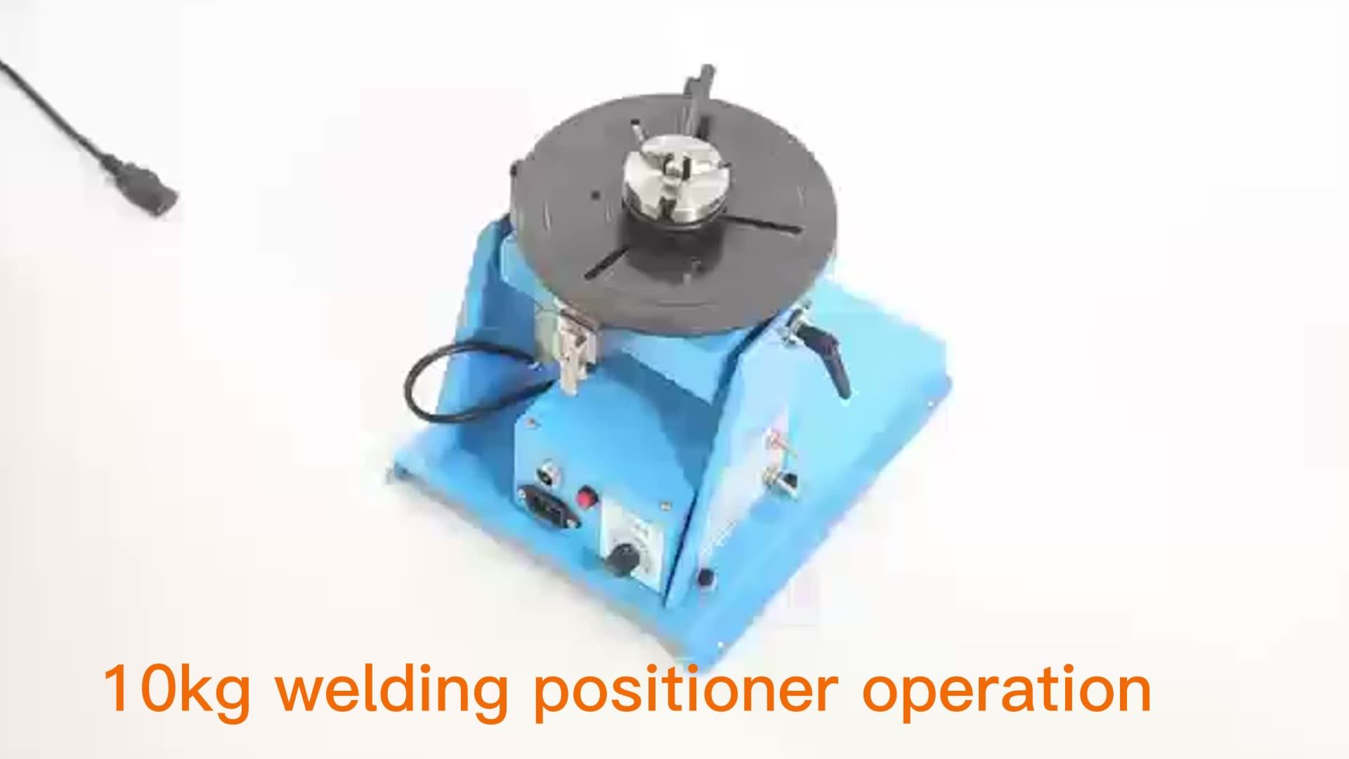China Handa Machinery Factory Portable Welding Positioner Rotary ...