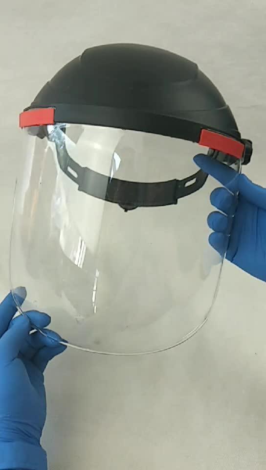 Clear Visor Chemical Splash And Uv/ir Rays Face Shield Chemical ...