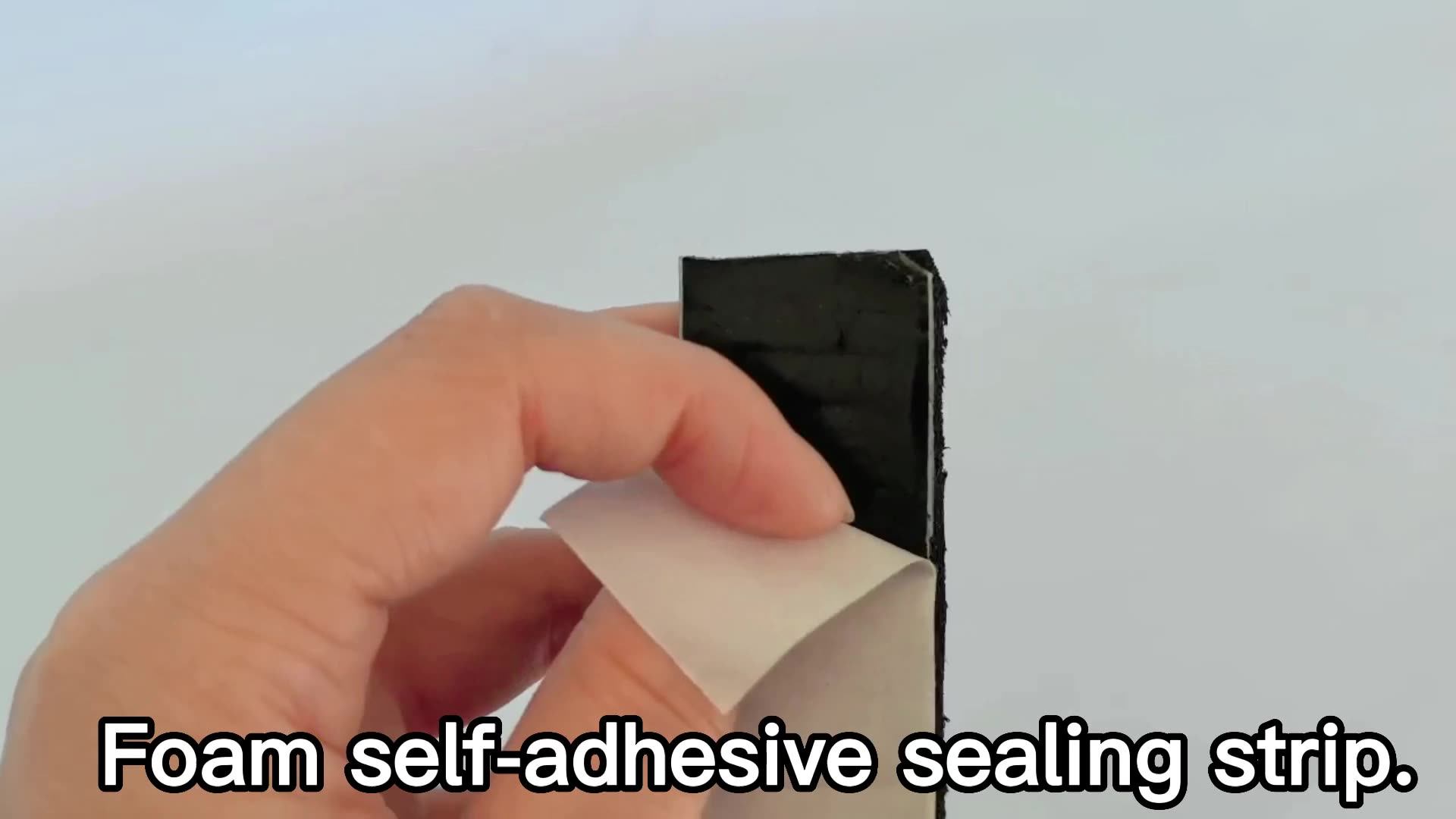 3m Flat Door Window Epdm Rubber Foam Self Adhesive Sealing Strip ...