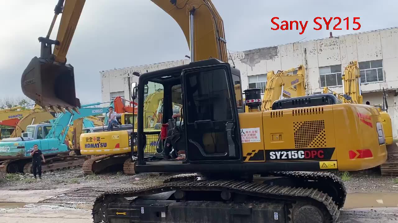 Used Sany Sy215c Excavator 20 Ton Sany Usd China Made Excavator,Sany ...