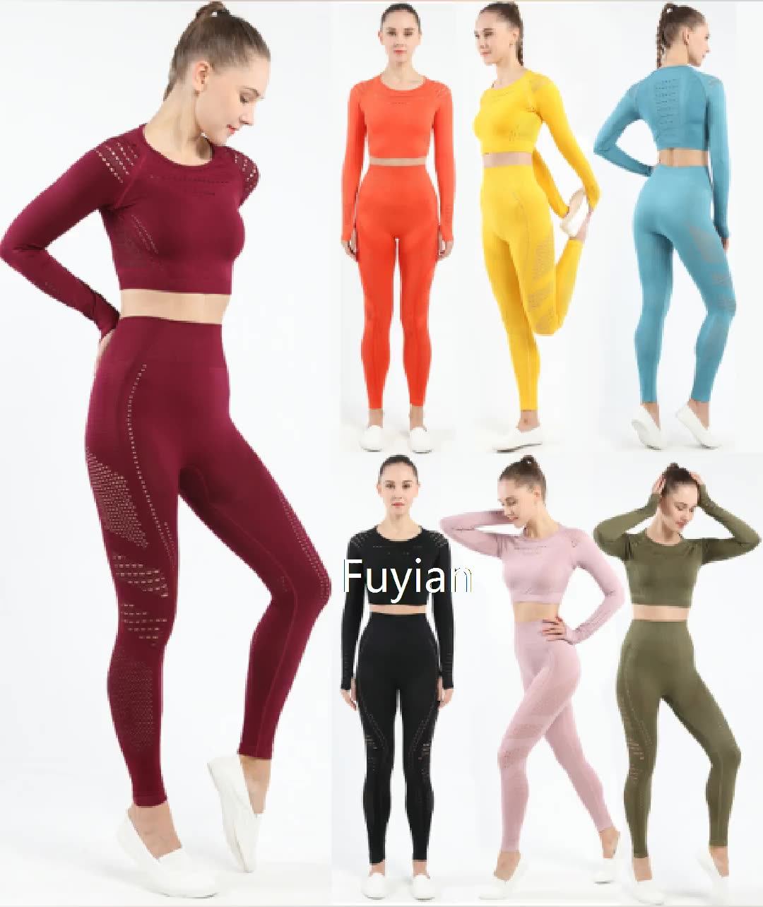 Sp26 Hot Selling Active Wear Long Sleeve Breathable Gym Clothes Wear ...