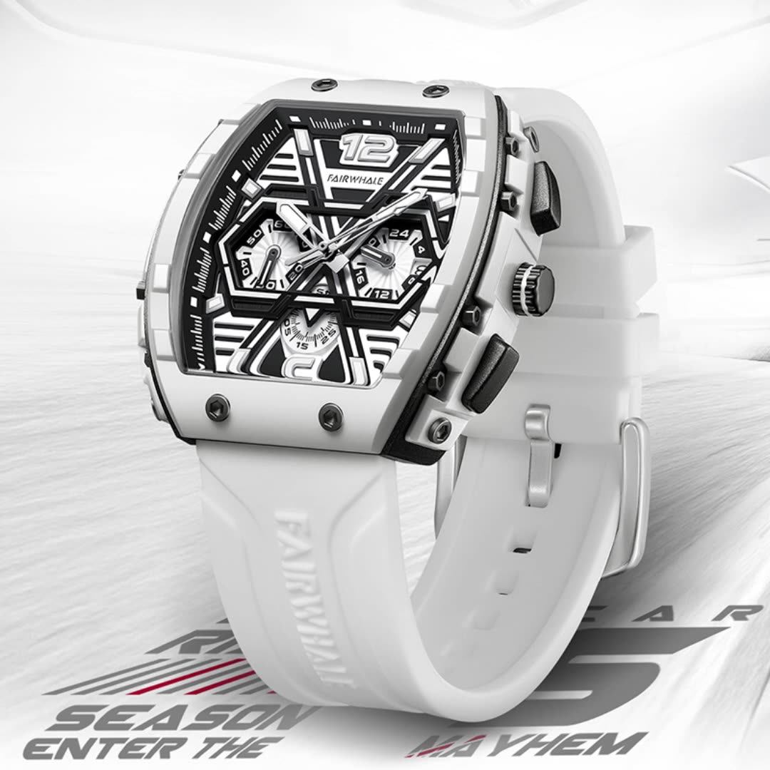 Fairwhale New Luxury Multi-hand Skeleton Calendar Watches Men Not ...