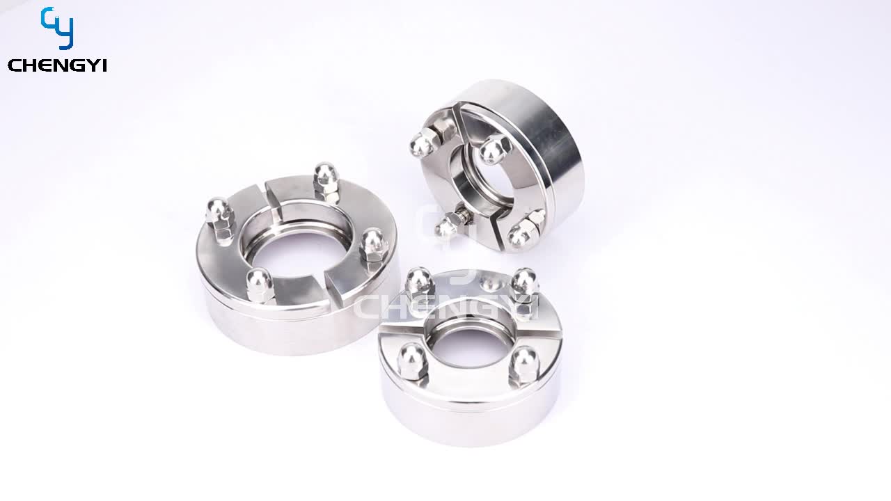 Sanitary Stainless Steel Aseptic Pipe Fittings Na Flange Connection ...