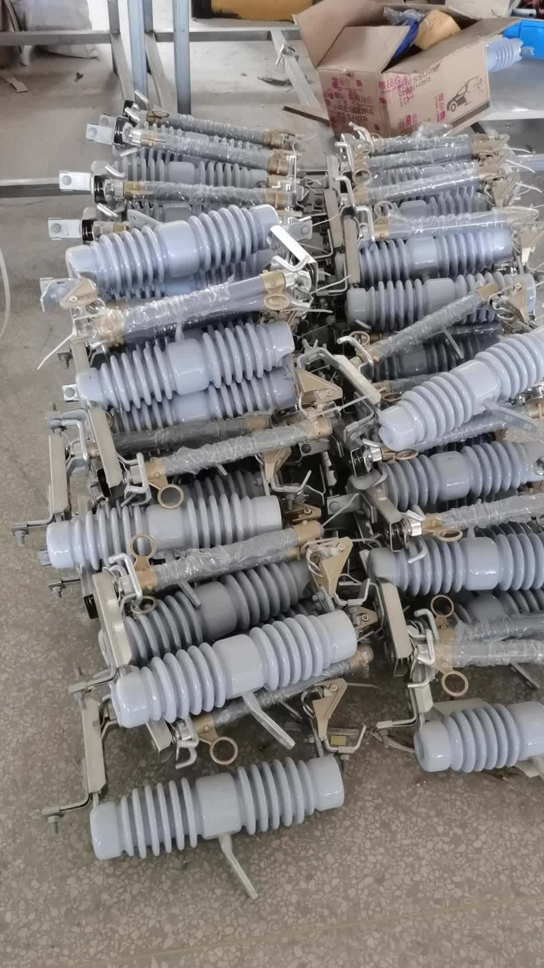 Outdoor Electrical Fuse Cutout Manufacture 11 Kv Porcelain Expulsion ...