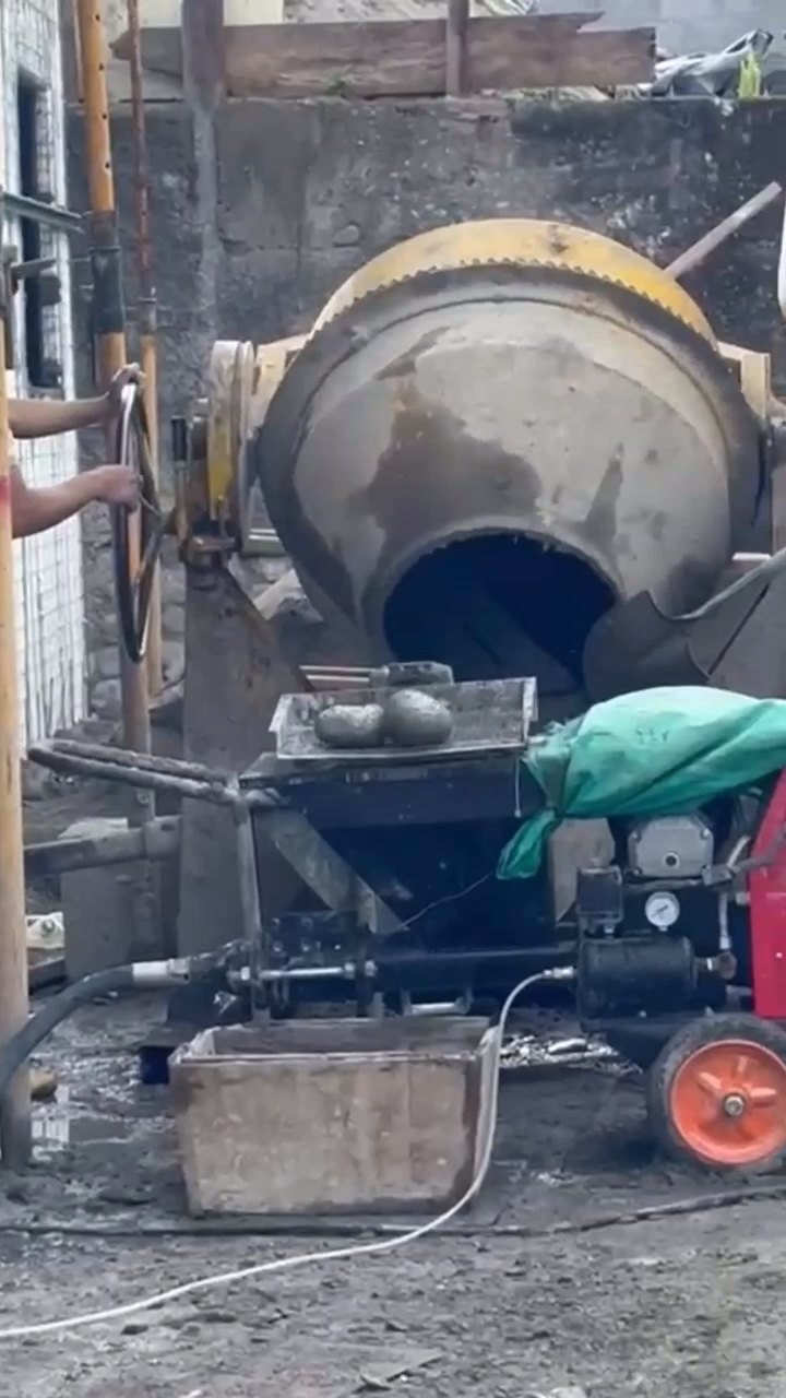 350l/400l/500l Concrete Mixing Machine/concrete Batch Plant/small ...