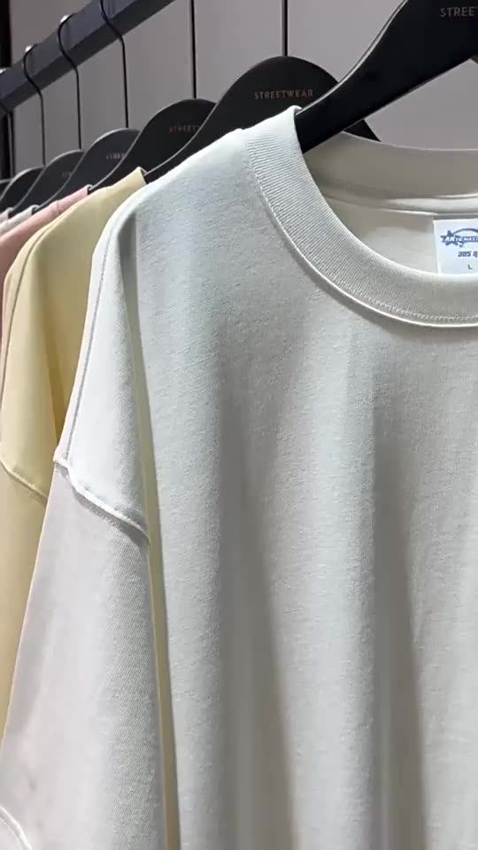 Fast Custom 280gsm 300gsm 320gsm Heavyweight 100% Cotton Oversized ...