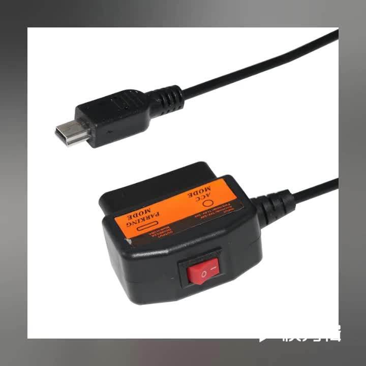 1m Obd2 Micro Usb Cable Motorcycle 12v To 5v Connector For Gasoline Car ...