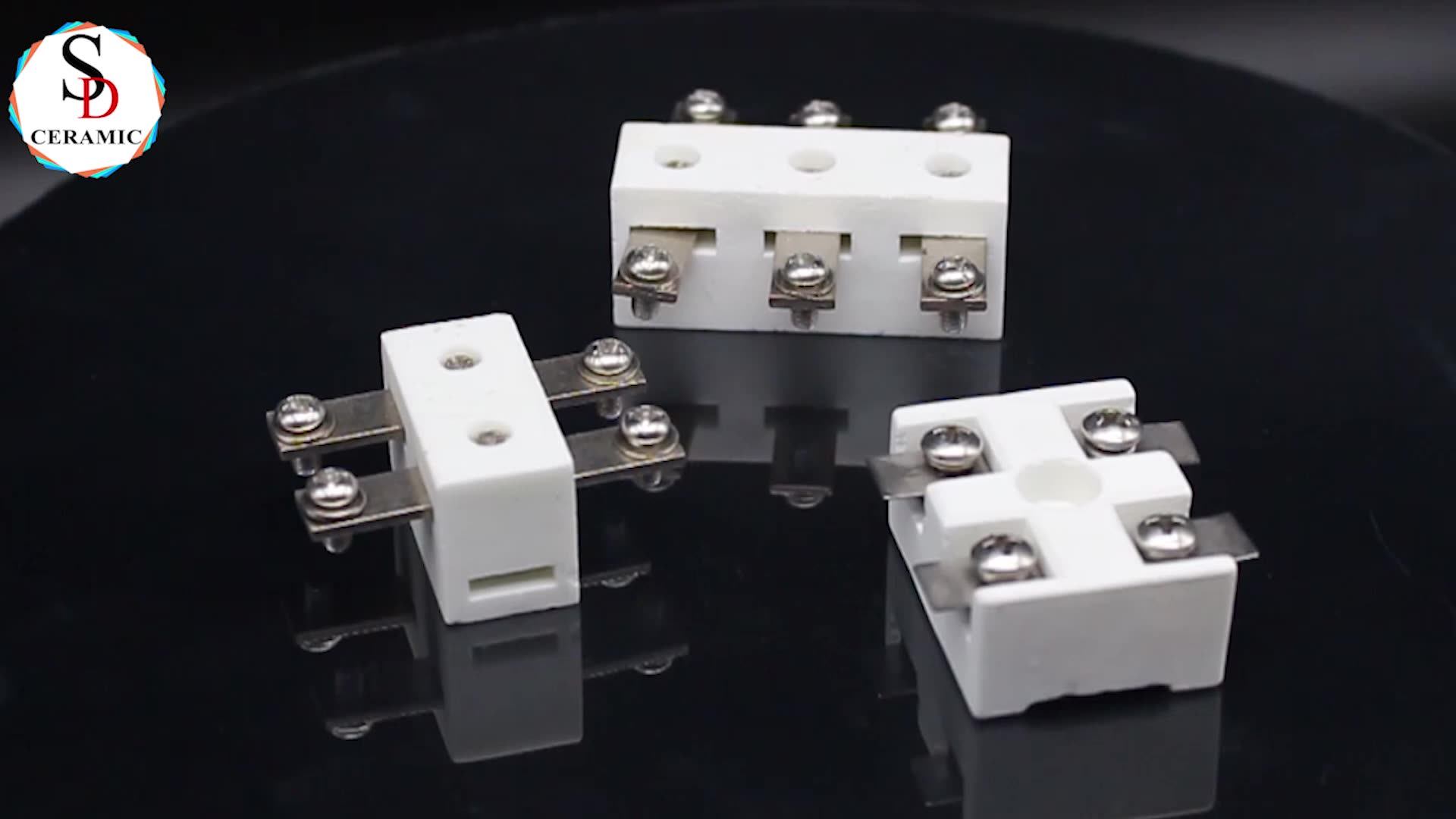 Goog Heat Resistant Ceramic Porcelain Wire Terminal Block Connector ...