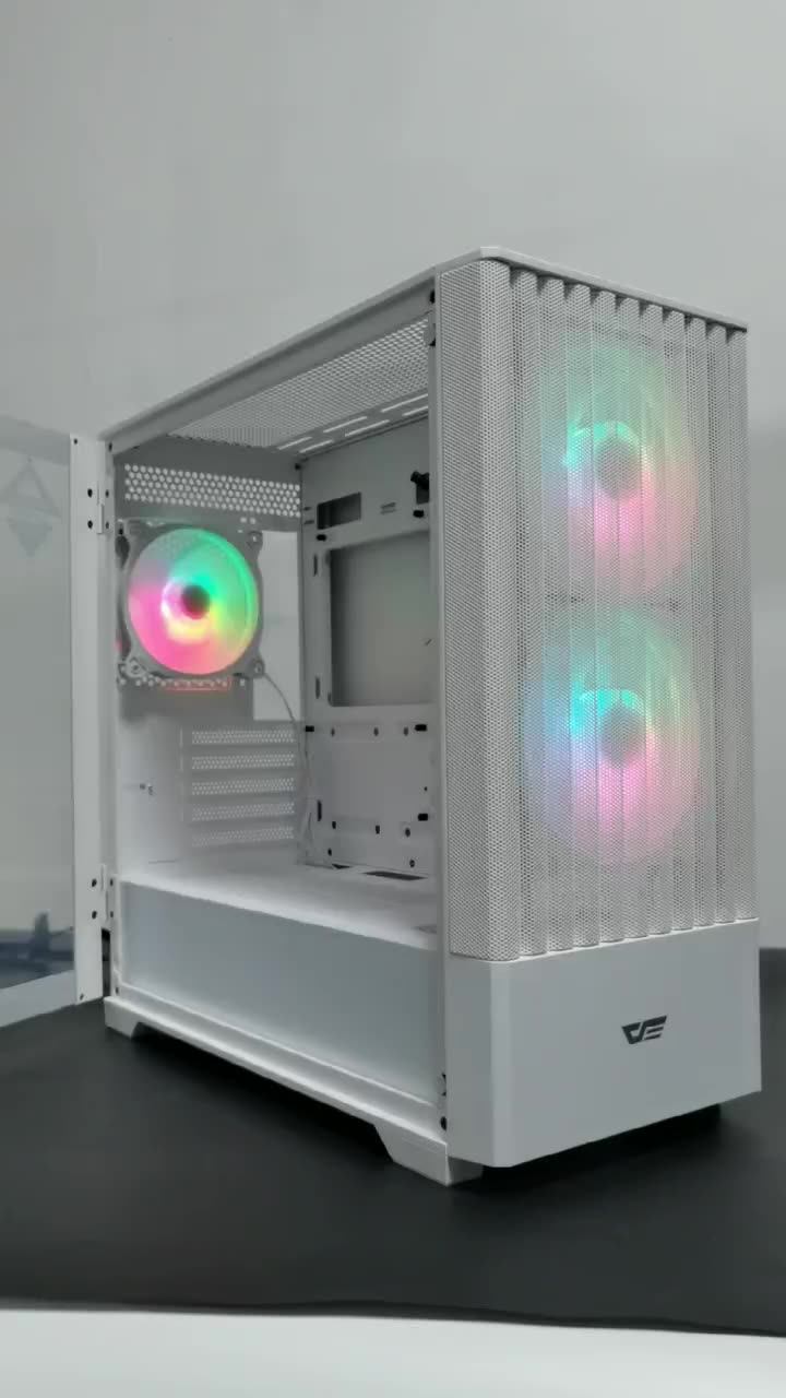 Darkflash Dk415m Casing Komputer Gaming Atx,Pendingin Air 360mm Atas ...