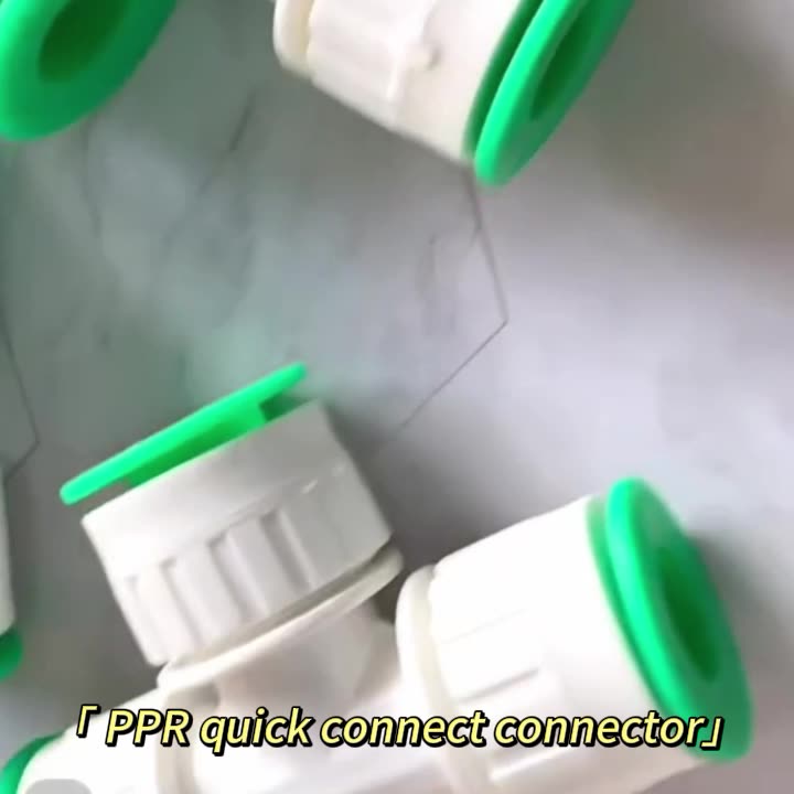 Ppr Plastic Quick Connector 25 32mm Male Thread Push In Type Water Pipe Quick Coupling For Water ...