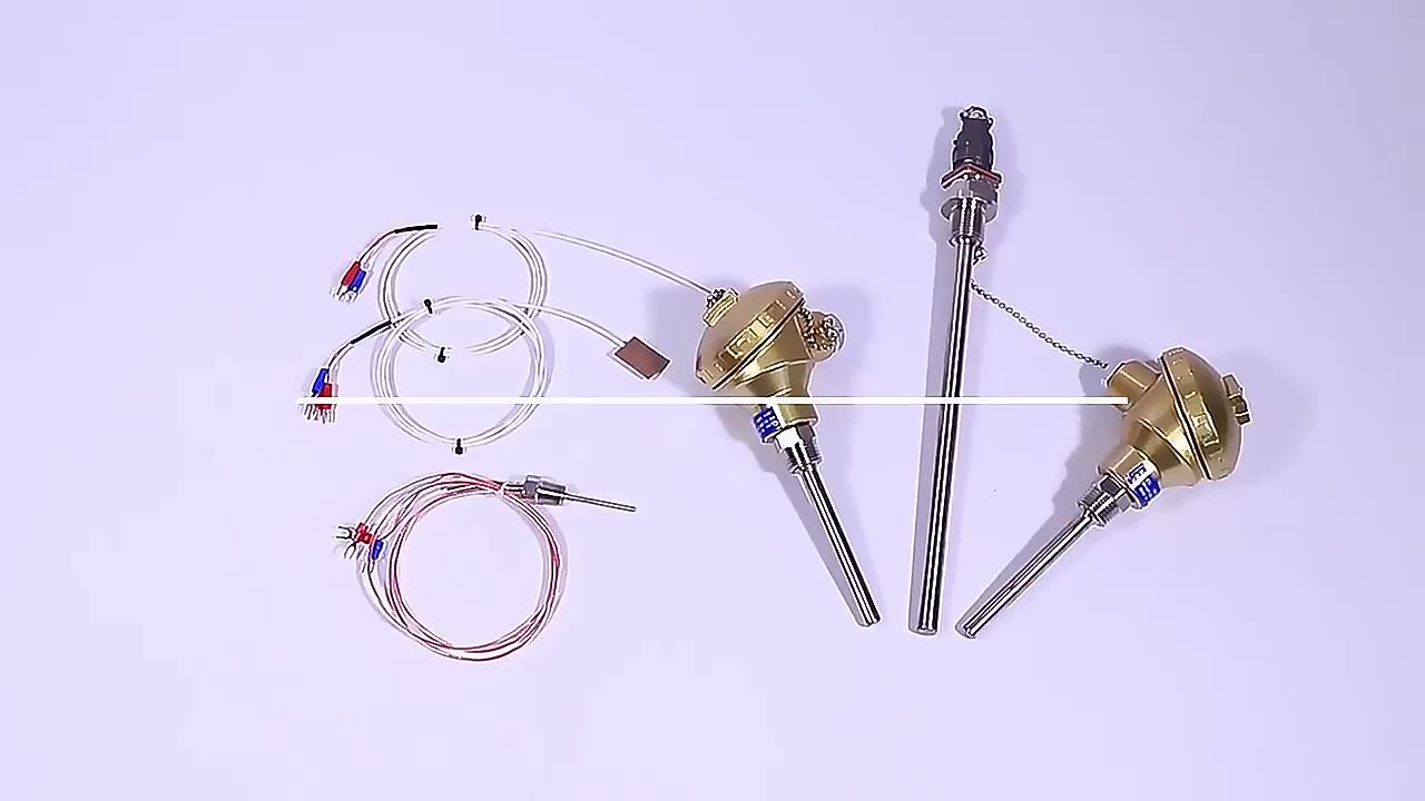 3mm Diameter Ss304 Mi Cable Probe Type Thermocouple With Standard ...