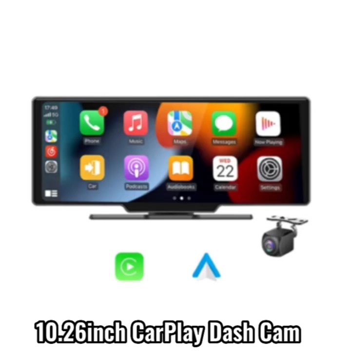 Hot Seller 4k 10" Portable Adas Carplay Camera Monitor Car Navigation ...