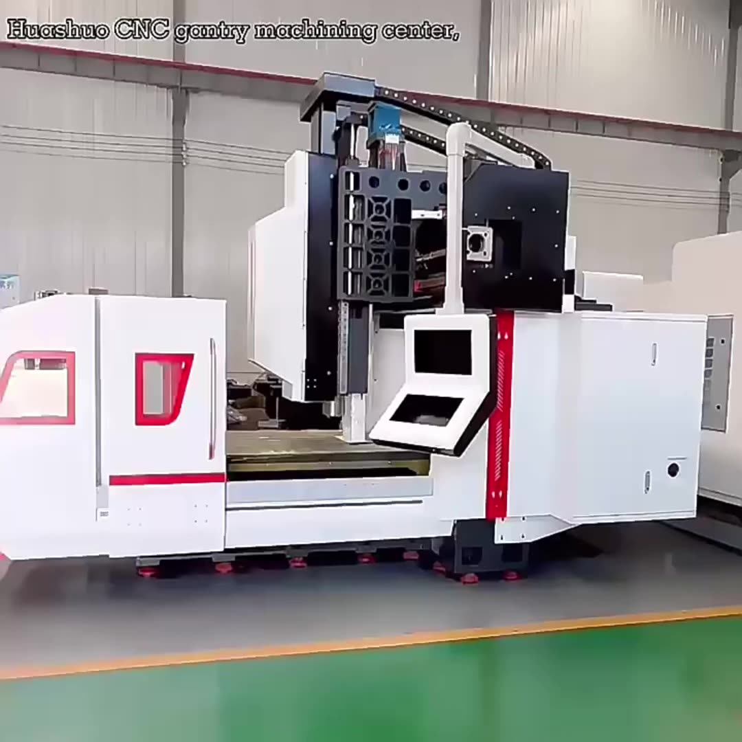 3axis Cnc Gantry Milling Machine Fanuc Controllervmc1714 Steel Cutting ...