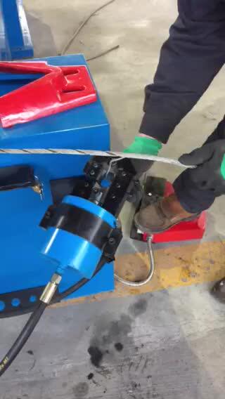 China High Quality Hydraulic Steel Wire Rope Splicing Machine ...