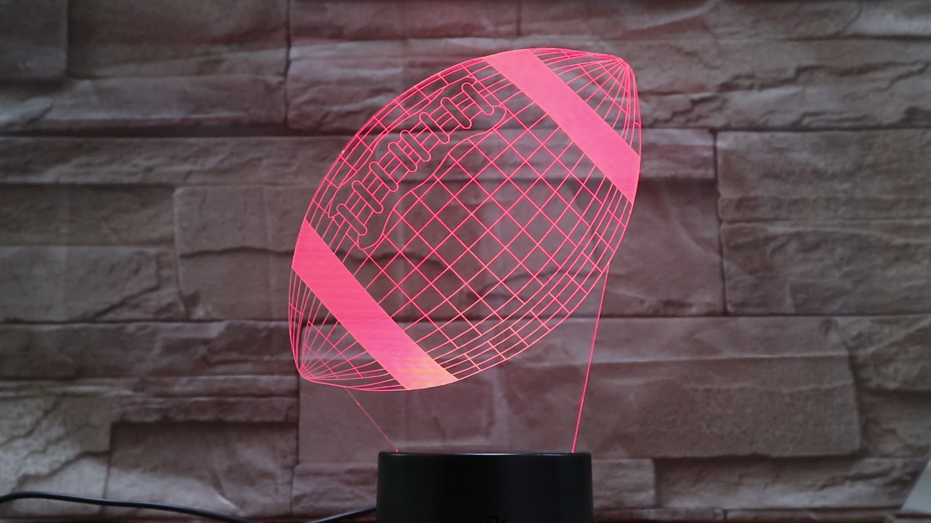 Jurassic Period Tyrannosaurus Rex Moldle 3d Led Night Light Black Led ...