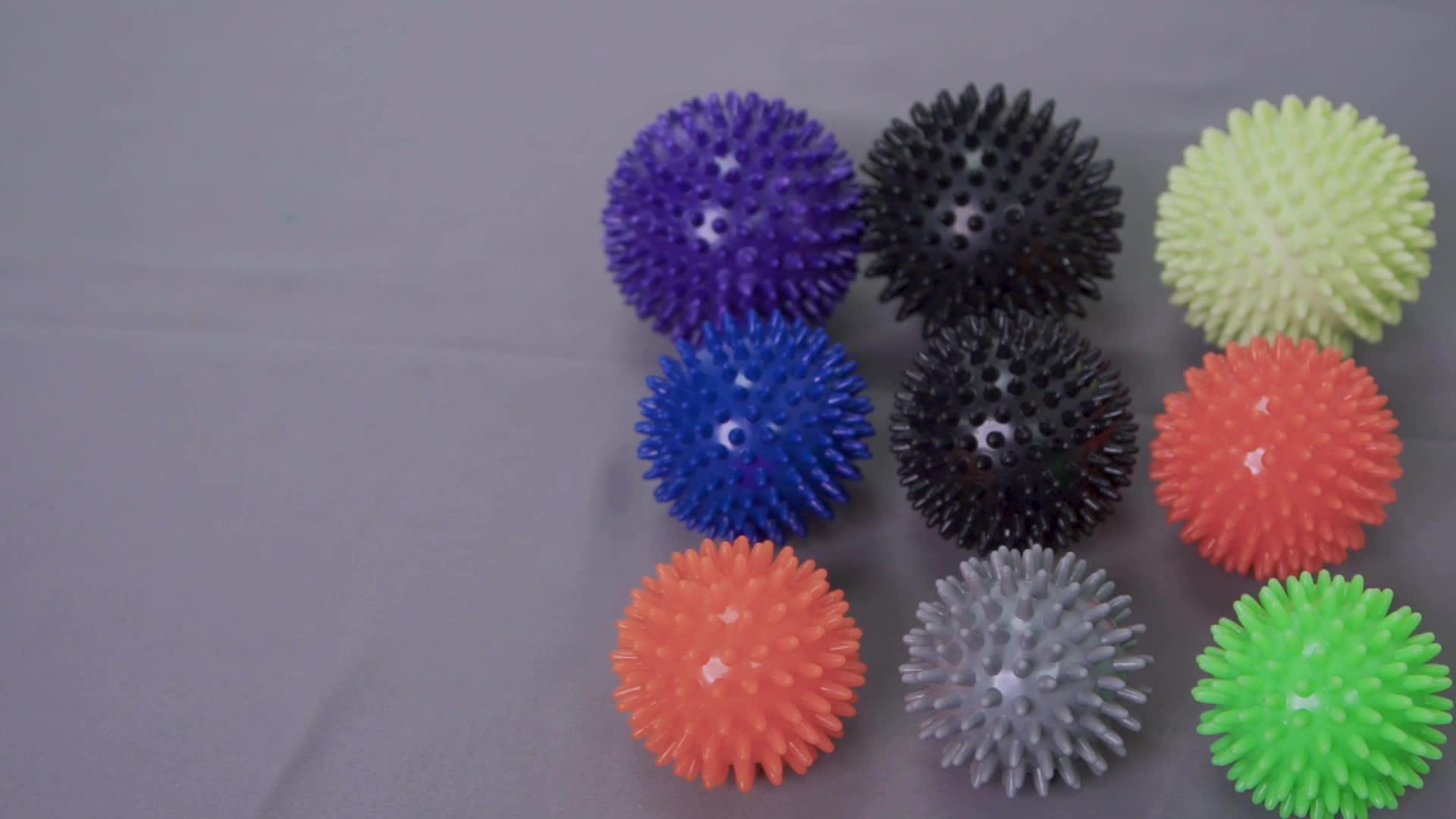 Pvc High Density Spikey Massage Ball And Grip Ball For Massage - Buy ...