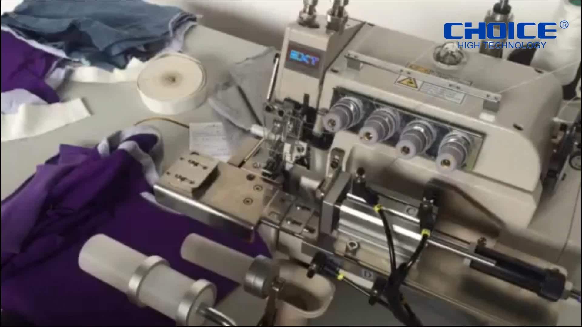 Gc5104ex-d-rc Direct Drive Small Cylinder Bed Round Collar Attaching 3 ...