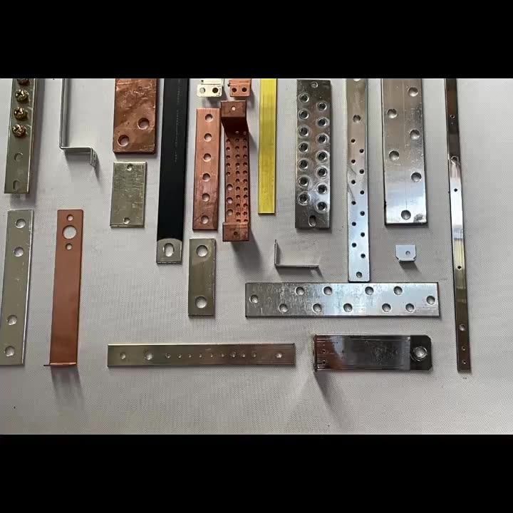 Factory Produce Copper Laminated Flexible Bus Bars Bus Link Connector ...