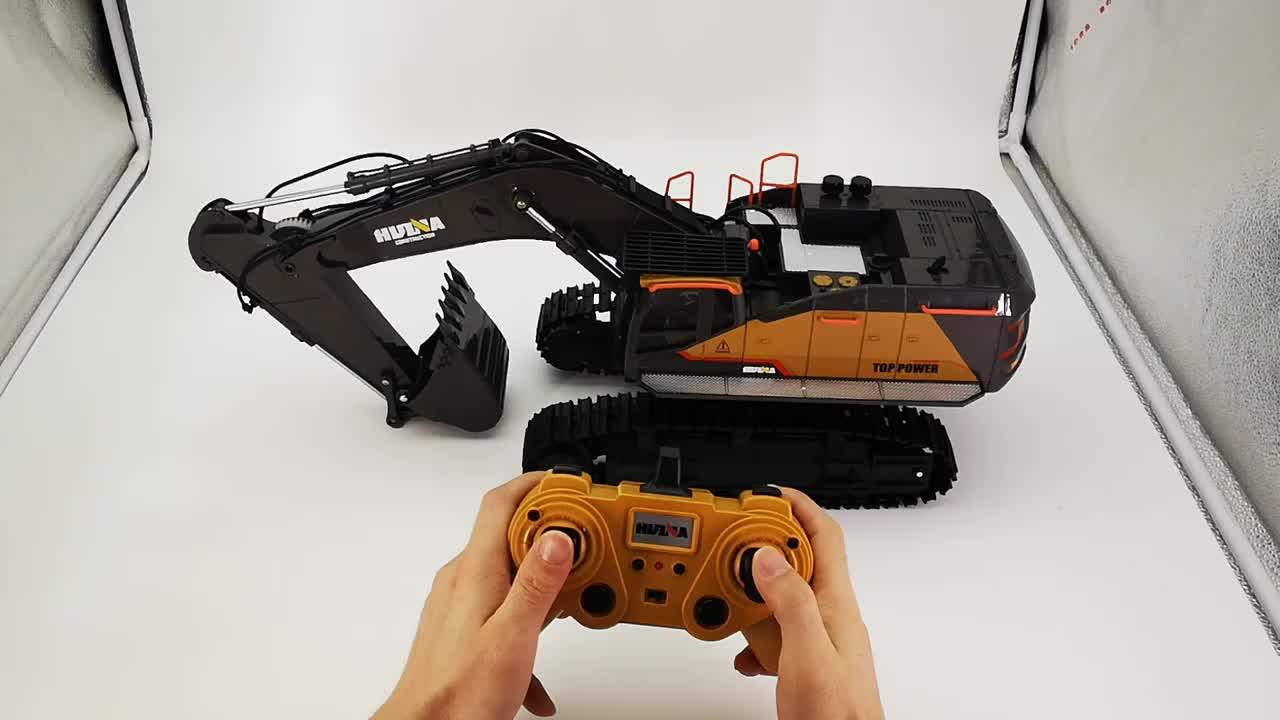 2.4g 1:14 Metal Rc Excavator Model 22 Functions Rc Engineering Rc Toys ...