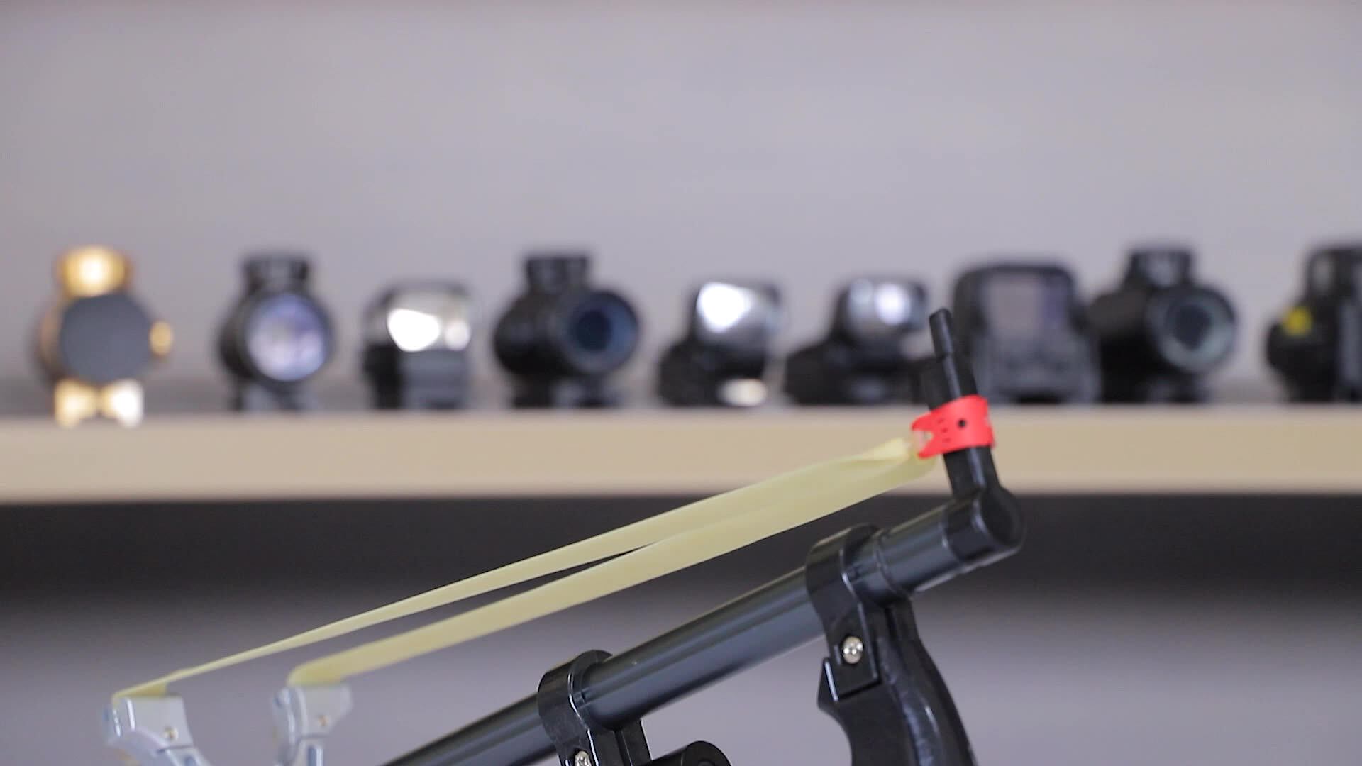 Stainless Steel Powerful Super Slingshot Hunting And Fishing Shooting ...