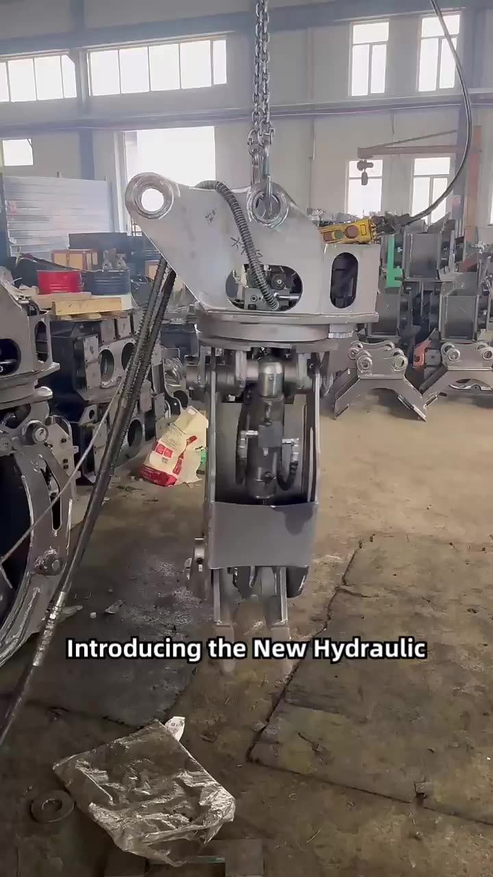 New 20 Tons Hydraulic Armour Rock Log Grab For Excavator With Core ...