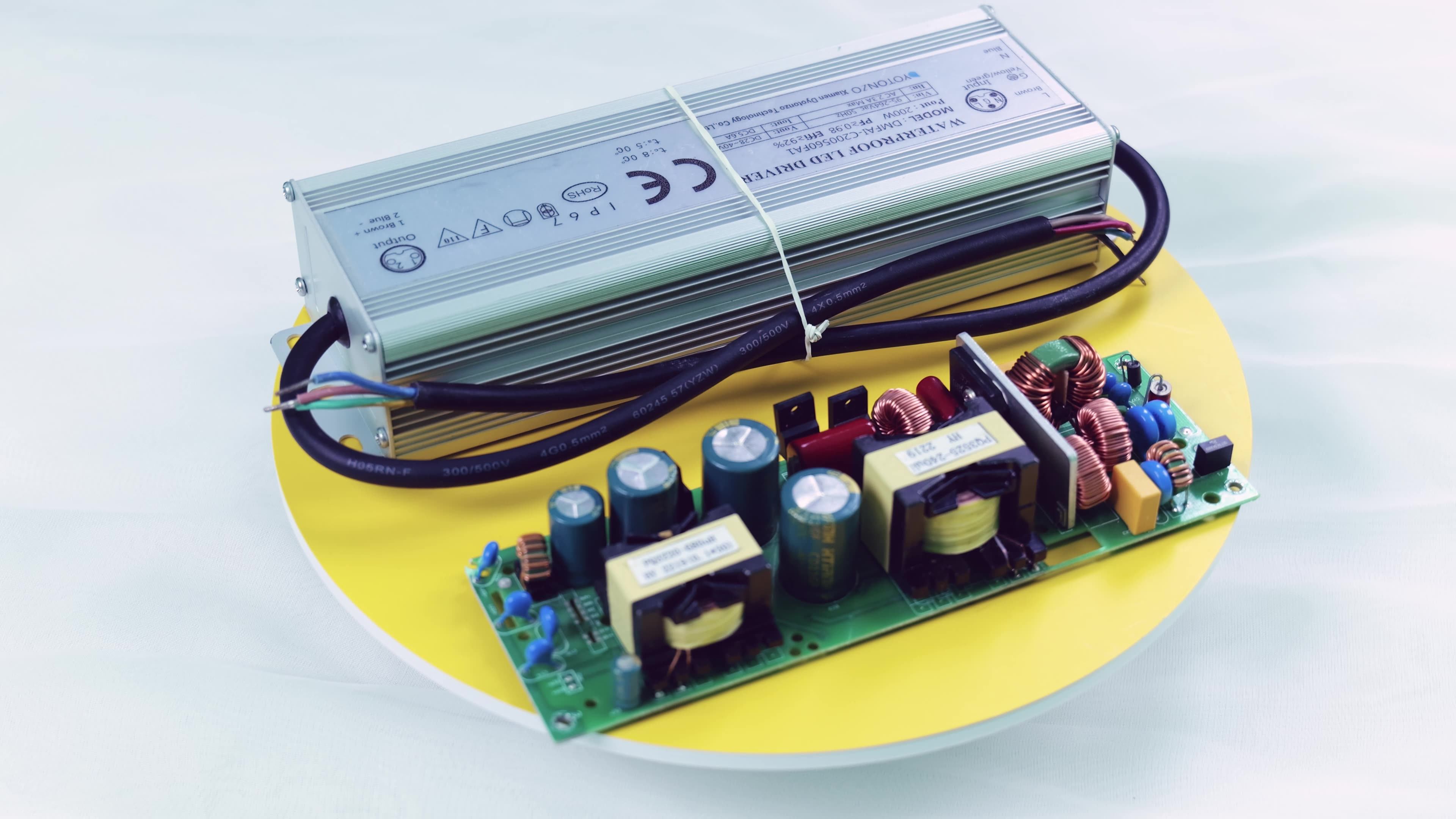 Isolation Led Driver 200w Ip67 Low Output Ripple Current Constant ...